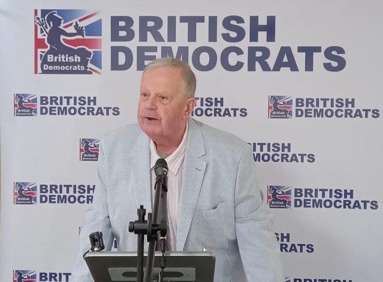 British Democrats host ‘well-oiled’ Webster | Searchlight