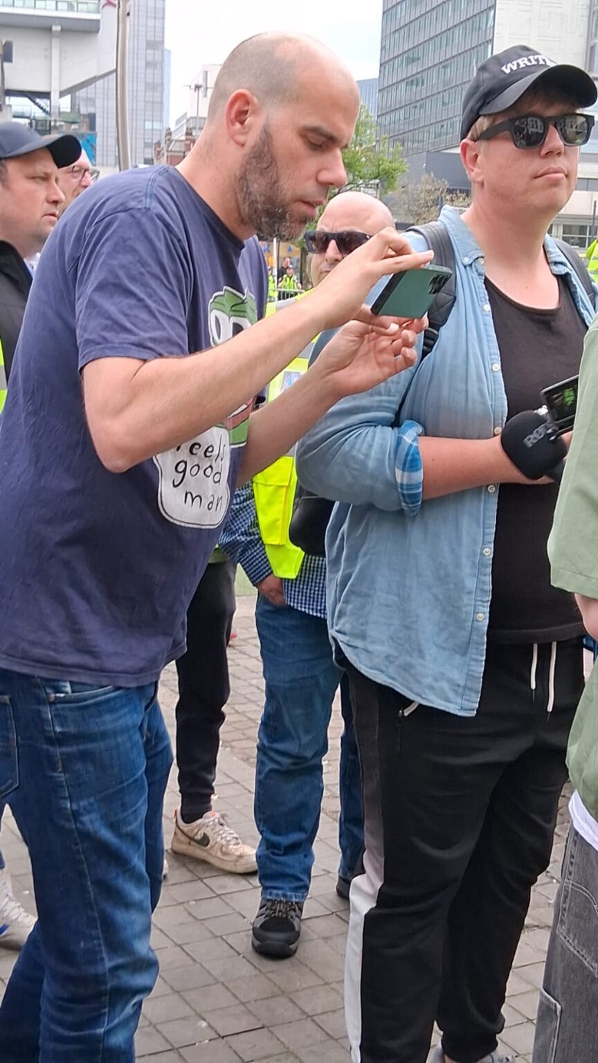 So why was Charlie Veitch trying to photograph everyone on May Day ...