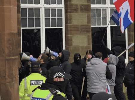 Falkirk anti-migrant group quits amid rising far-right violence in ...